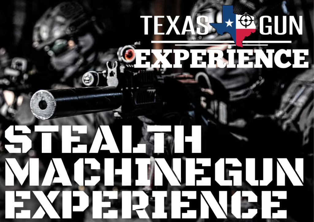 Stealth Machine Gun Package - Texas Gun Experience